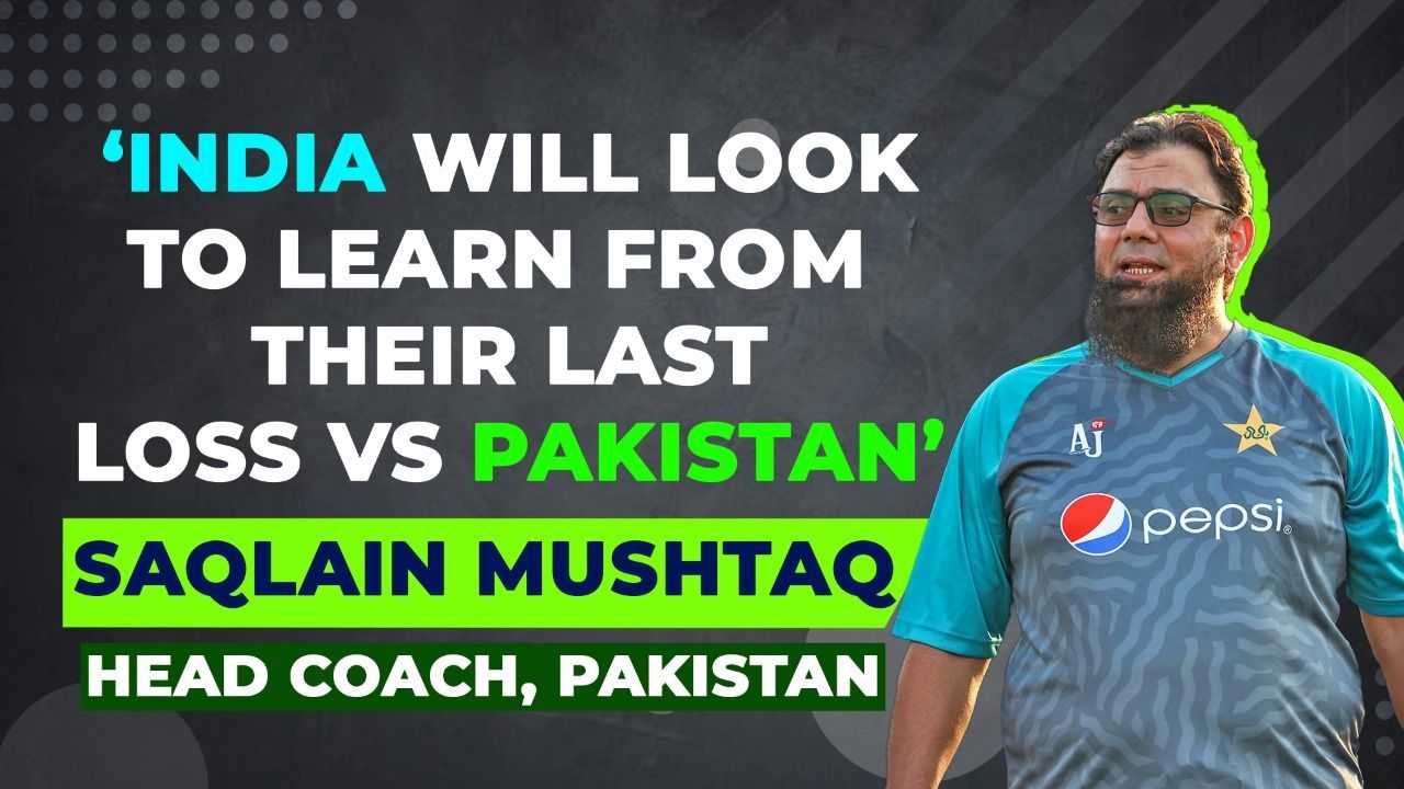 Pakistan Head Coach Saqlain Mushtaq Talks about the battle between ...