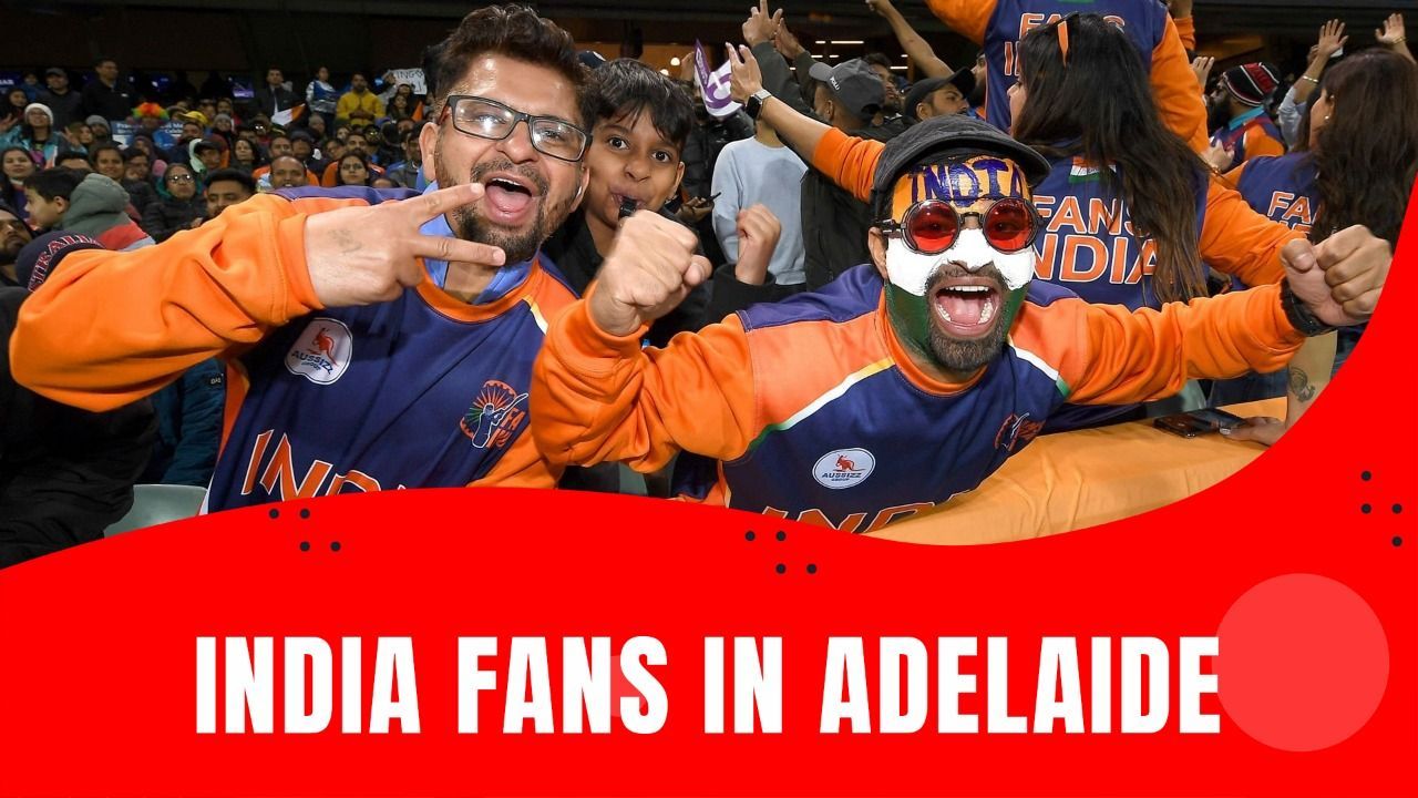 India Fans in Adelaide