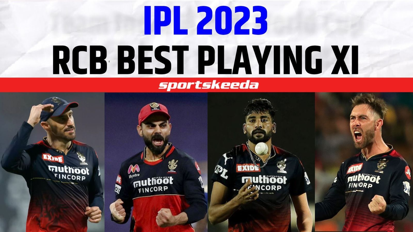IPL 2023 में कैसी होगी RCB की बेस्ट Playing XI, जानिए कौन-कौन से खिलाड़ियों को मिलेगा मौका | RCB ...