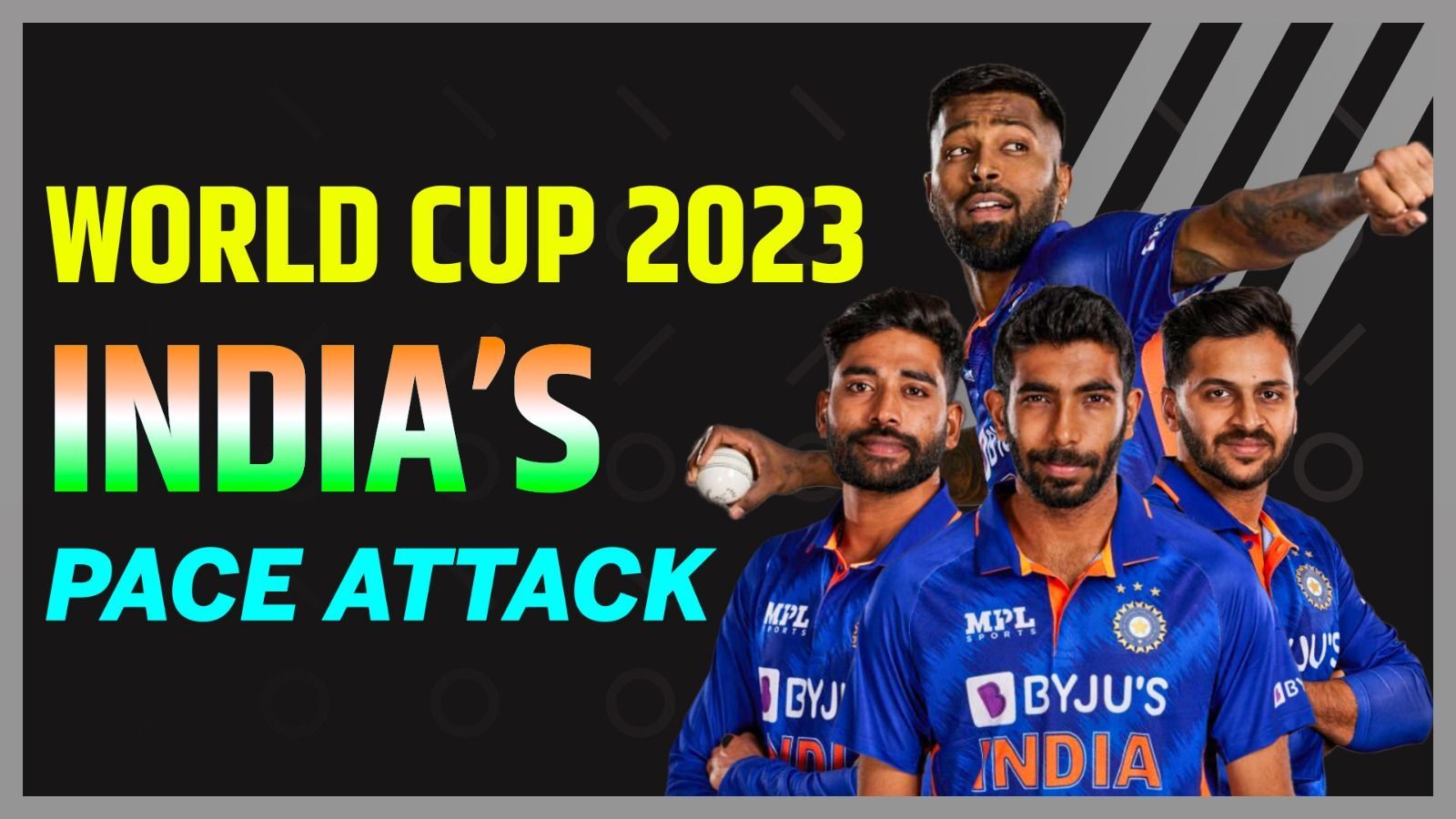 5 Pacers who will win the World Cup for India | WC 2023 | Bumrah ...