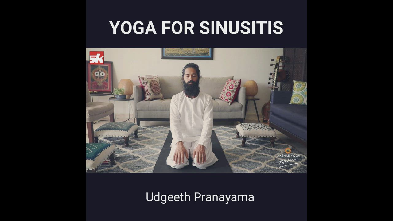 4 Quick Yoga Tips To Relieve Sinus - Yoga For Sinusitis