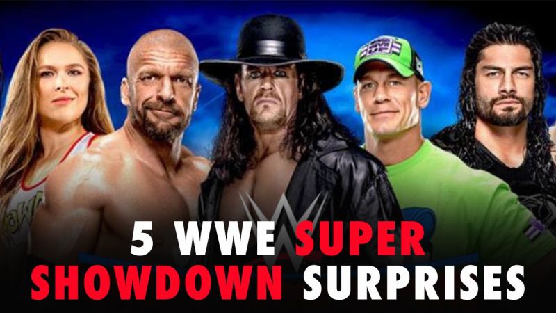 5 WWE Super ShowDown Surprises