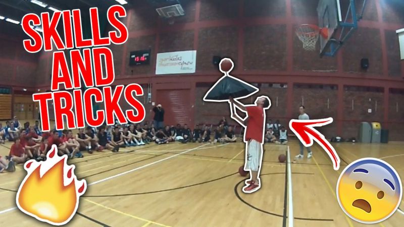 Amazing Basketball Tricks at under 16Z camp