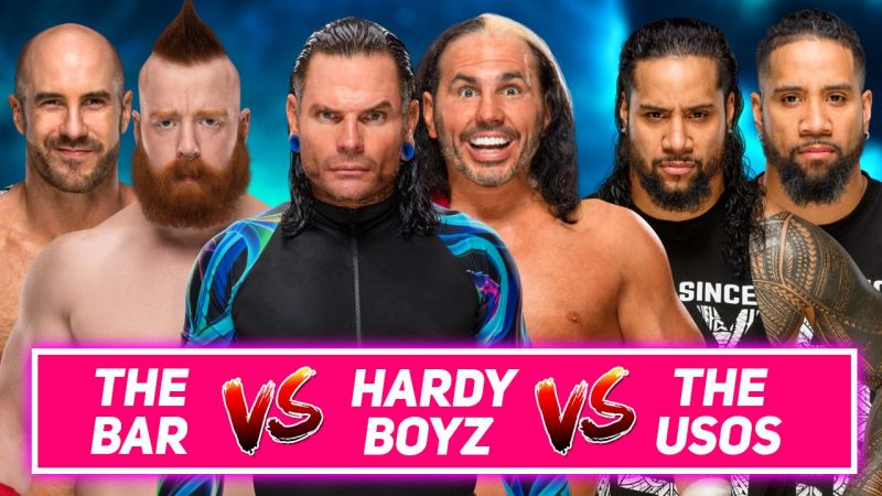 Wwe Fantasy Match Up The Bar Vs Hardy Boyz Vs The Usos Triple Tag