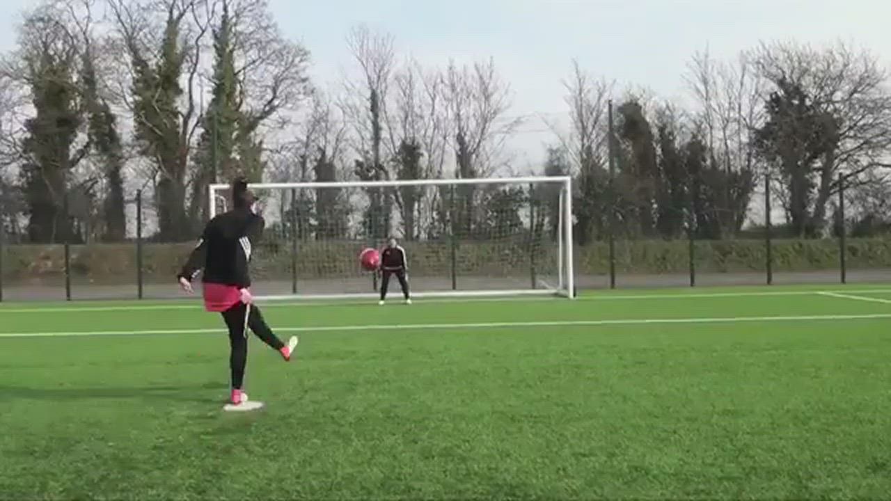 Football Skills: My Rabona Penalty | Should I Try This In A Game?