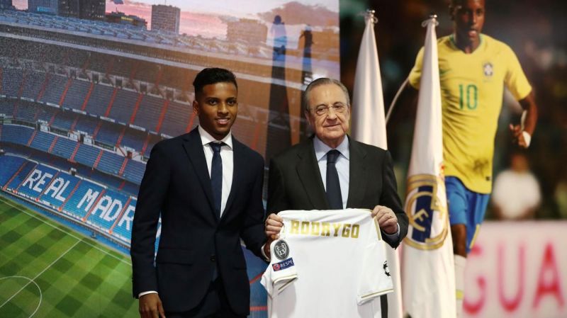Real Madrid News: Rodrygo Goes presented at Real Madrid after move from ...