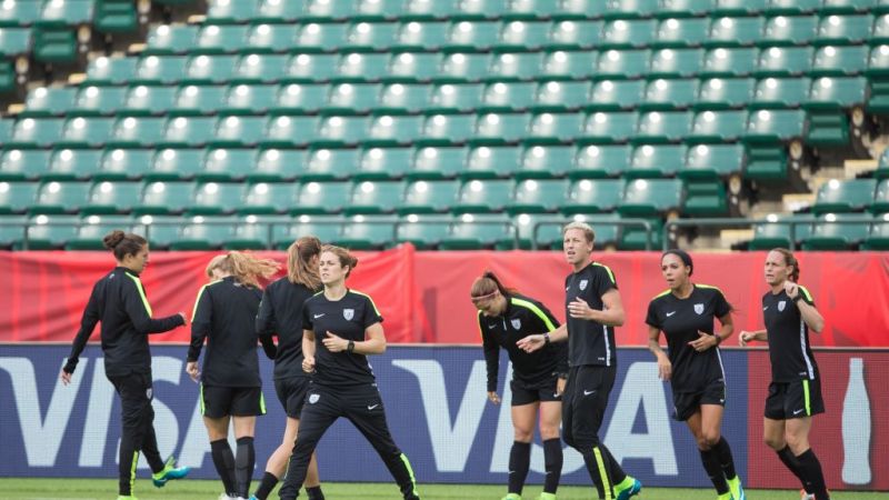 USA hold last training session ahead of WWC final against Netherlands