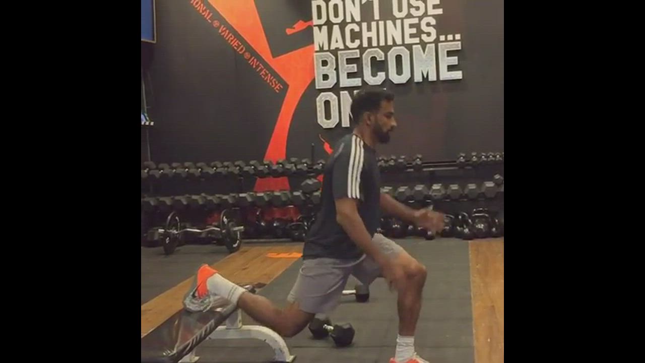 Health & Fitness: Bulgarian split jumps for single leg explosive power