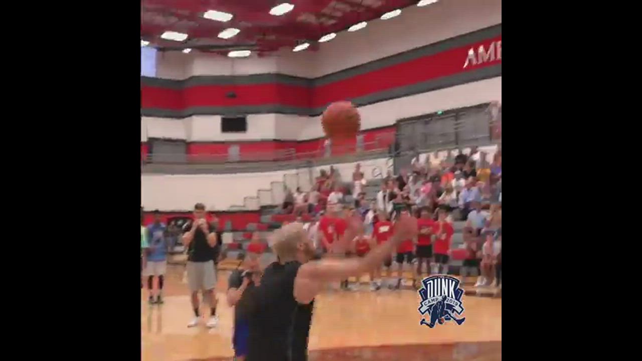 Windmill Dunk at the Dunk Camp