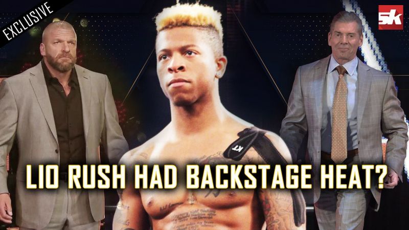 Lio Rush reveals if he had 'backstage heat' during his WWE tenure